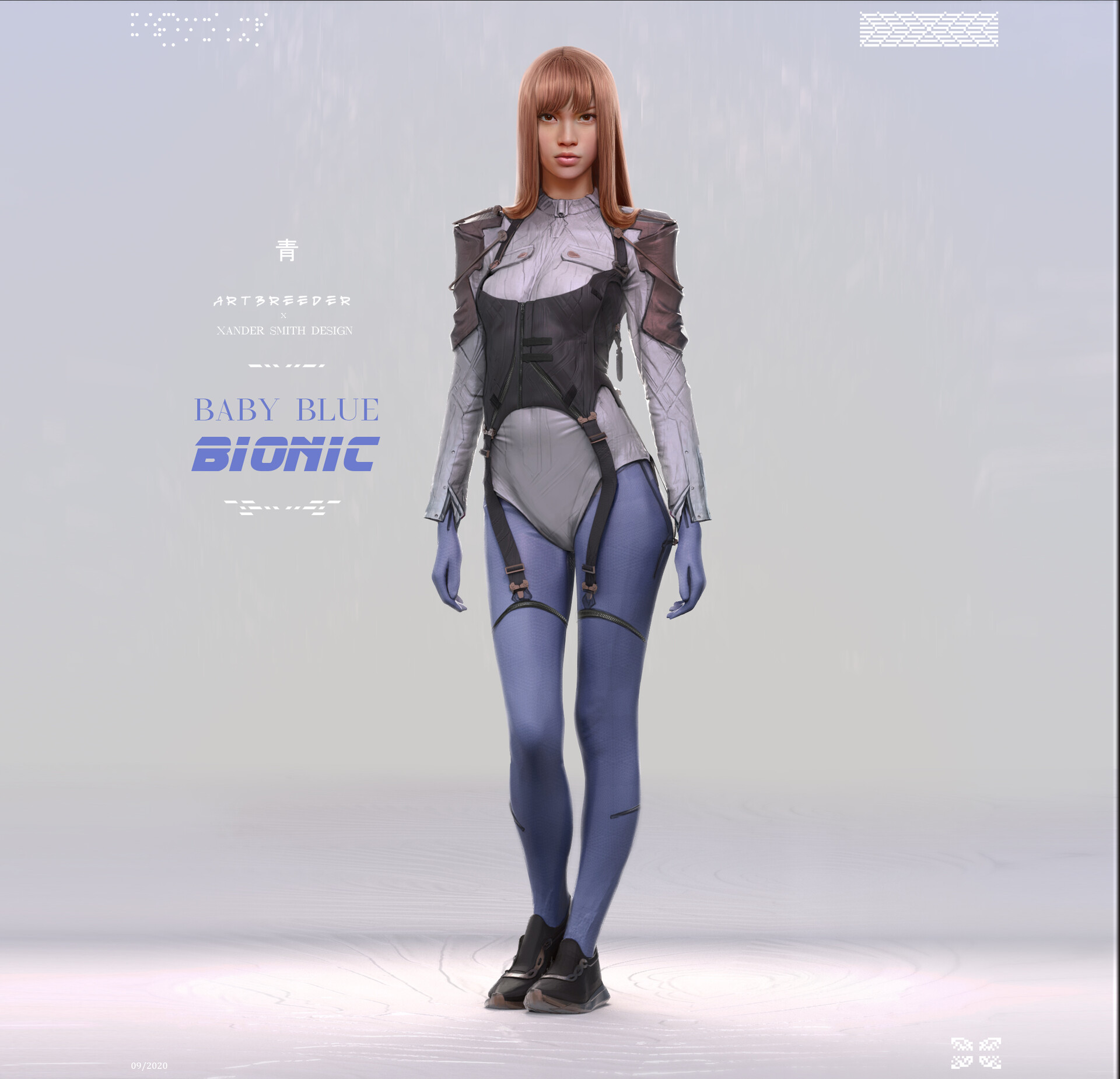 ArtStation - Baby Blue Bionic