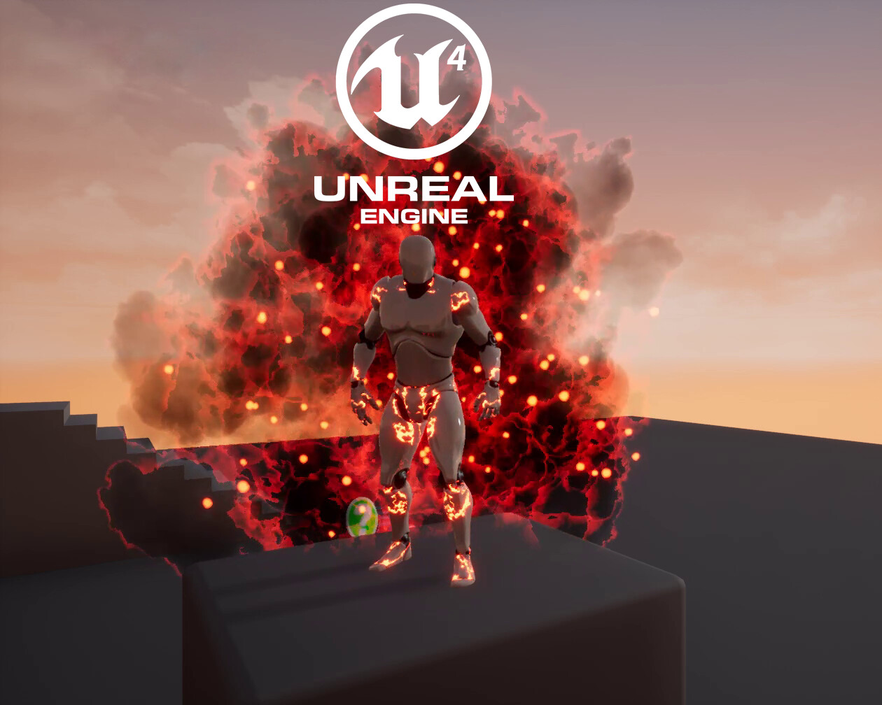 ArtStation - Power-up Effect Using Niagara