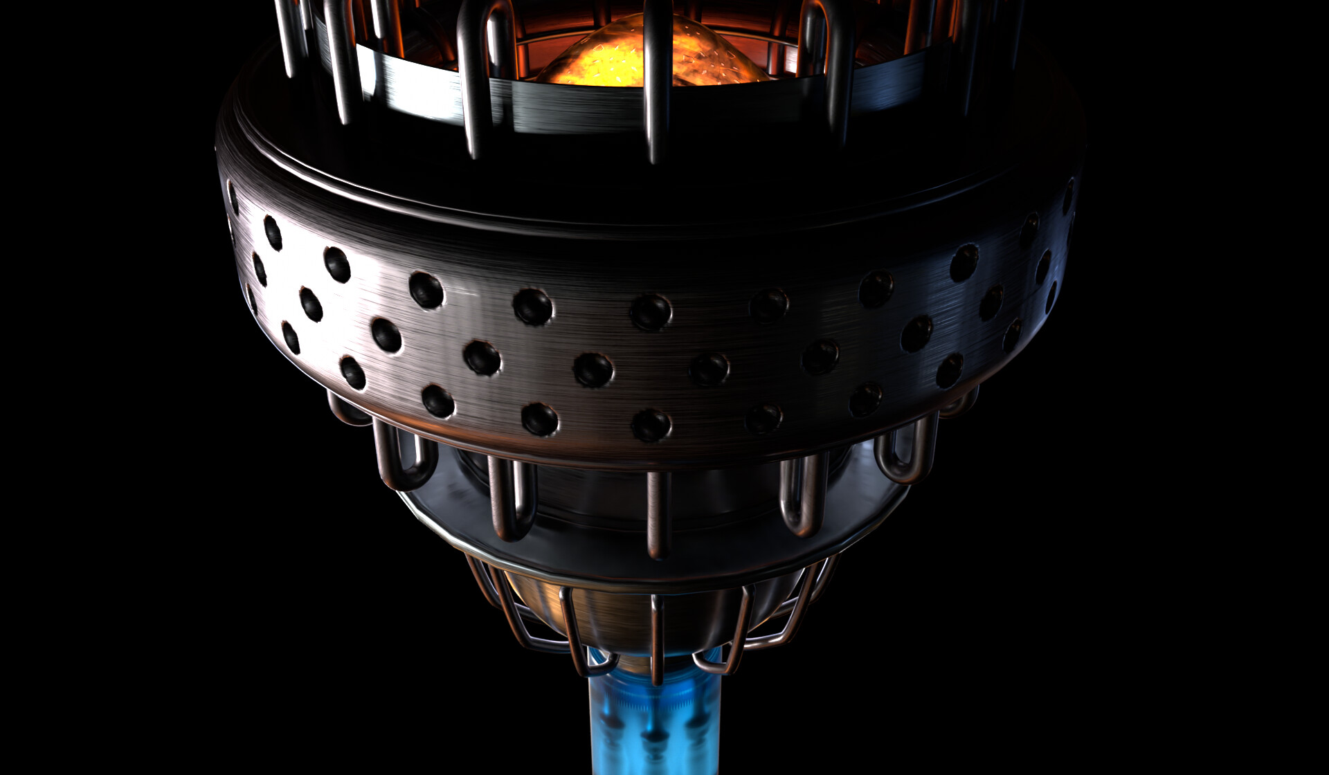 ArtStation - High tech wizard's staff