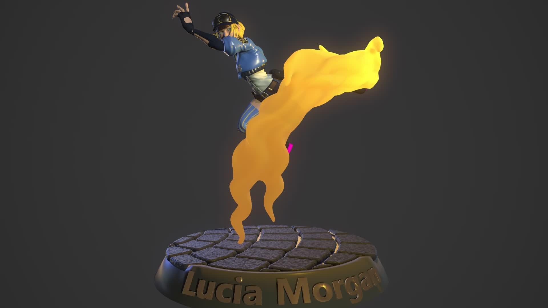 Ari Levi - Lucia Morgan (SFV Fan Art)