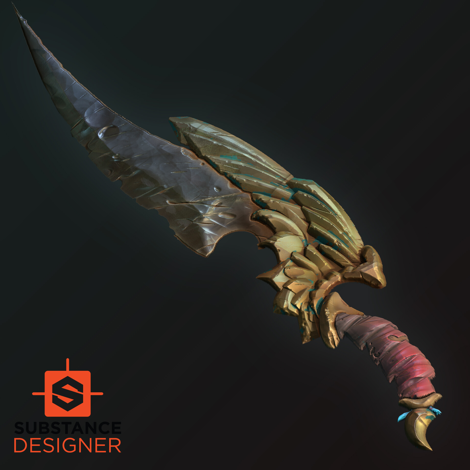 ArtStation - Stylized Sword