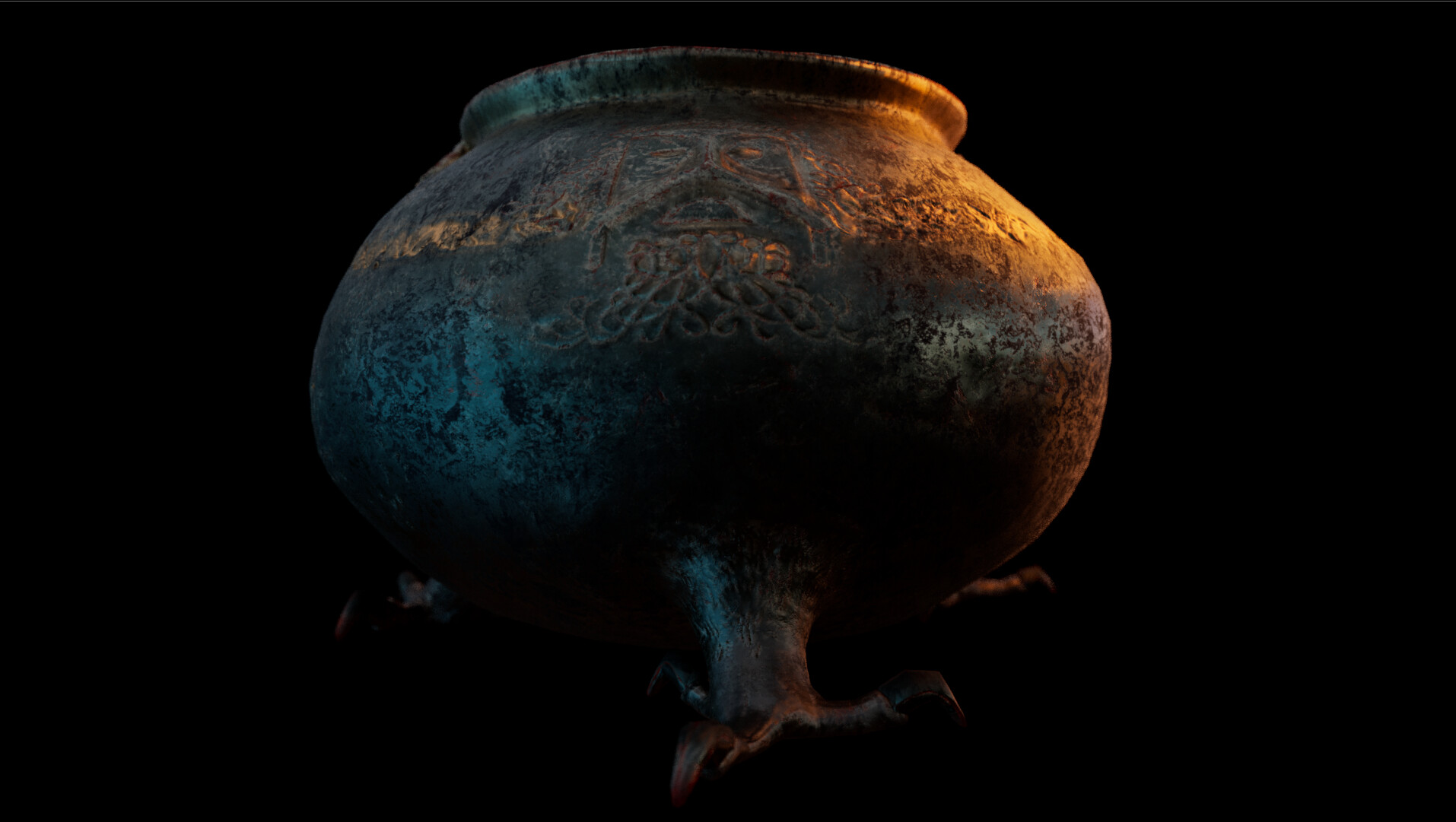 ArtStation - The Black cauldron - Part II - WIP