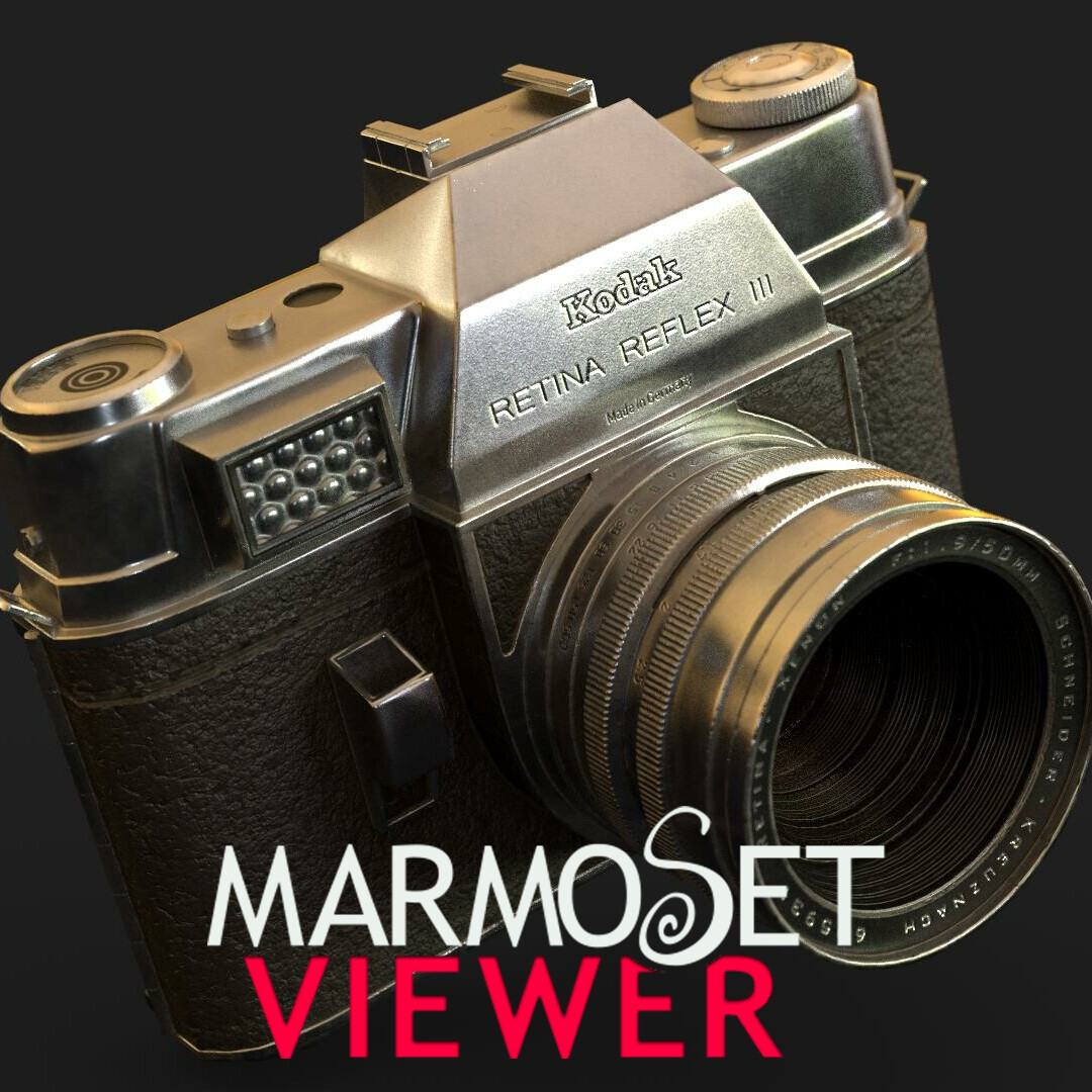 ArtStation - Kodak Retina Reflex III Camera