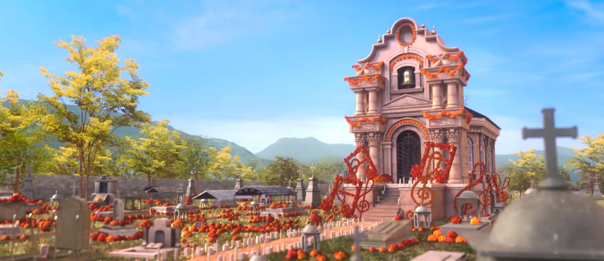 ArtStation - Cartoon Cemetery - DAY