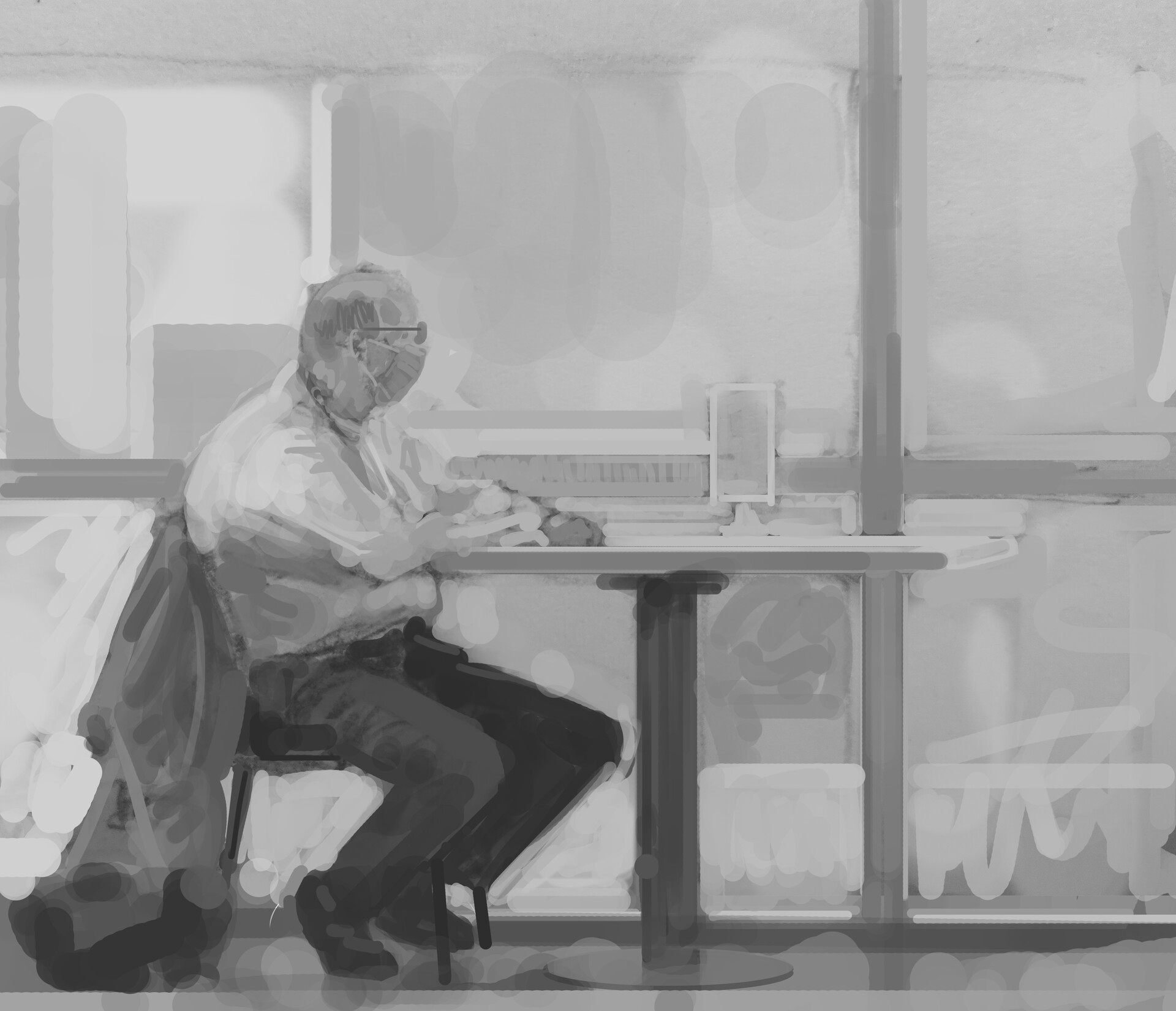 ArtStation - Greyscale life studies