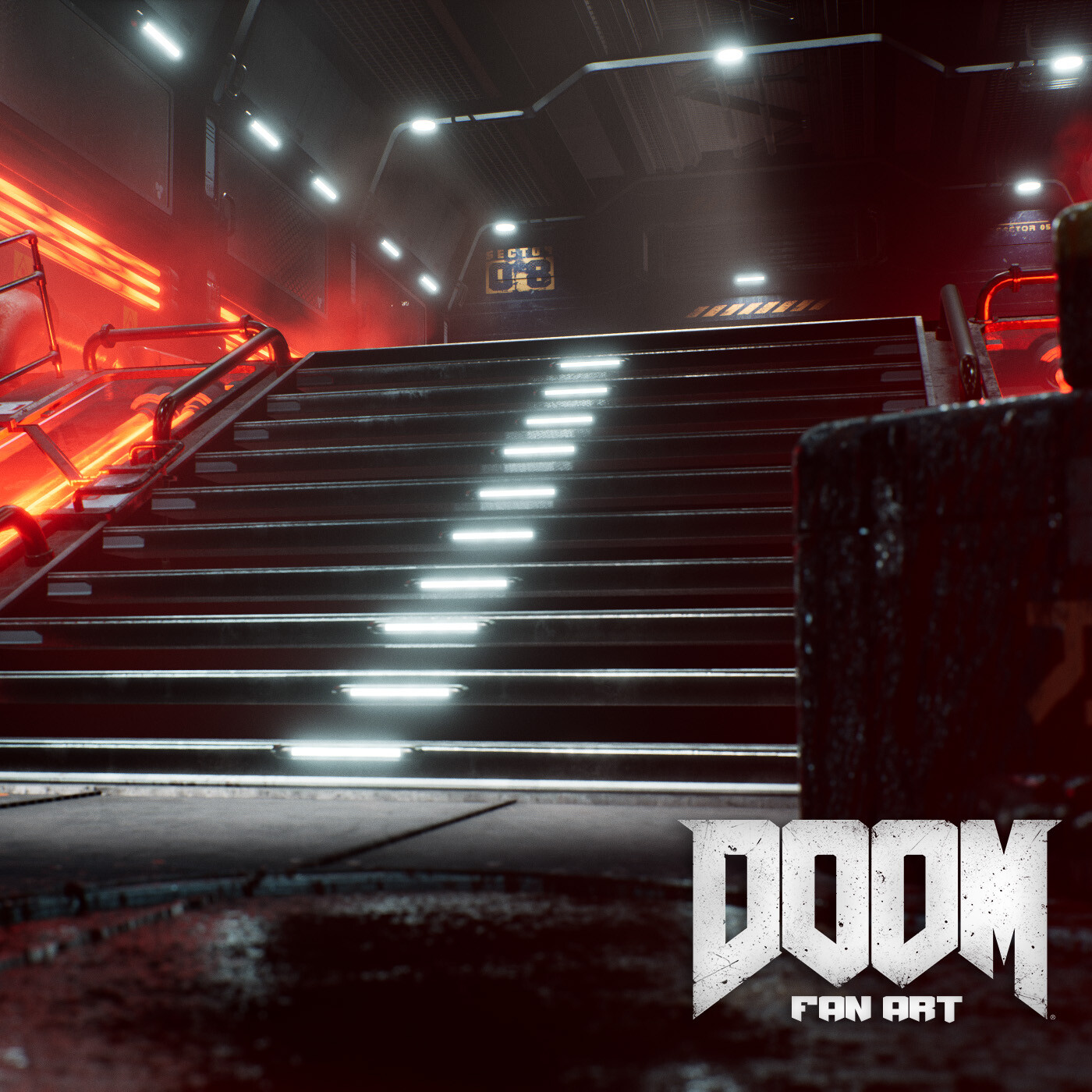 ArtStation - Doom -Fan Art-