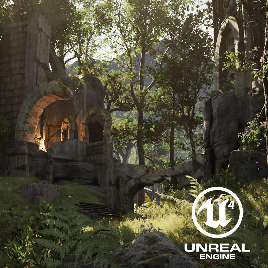 ArtStation - UE4 Forest Environment