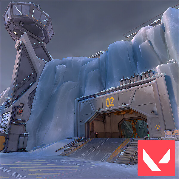 ArtStation - VALORANT - Icebox