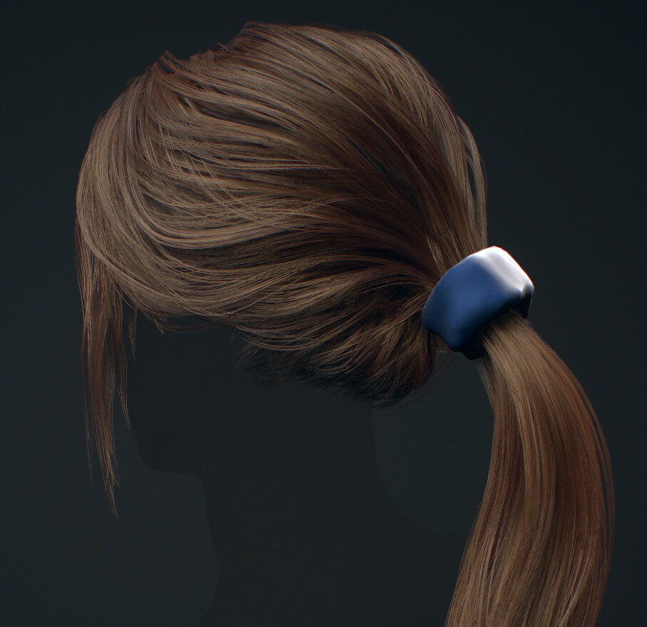 ArtStation - Real-time hair - WIP