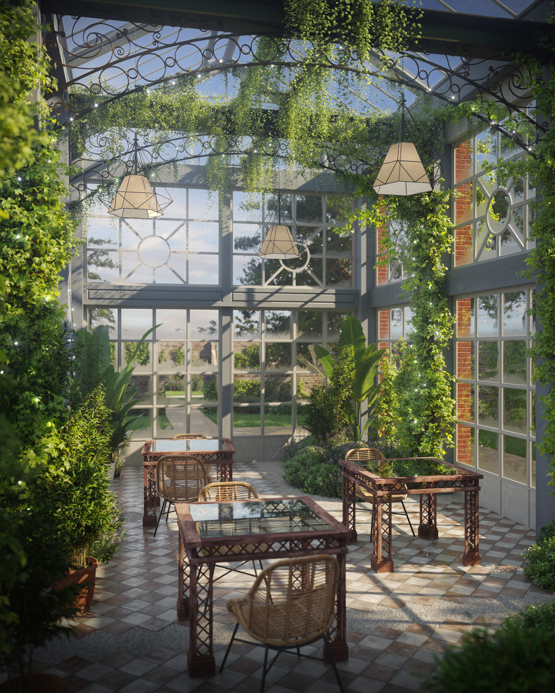 ArtStation - Garden Room