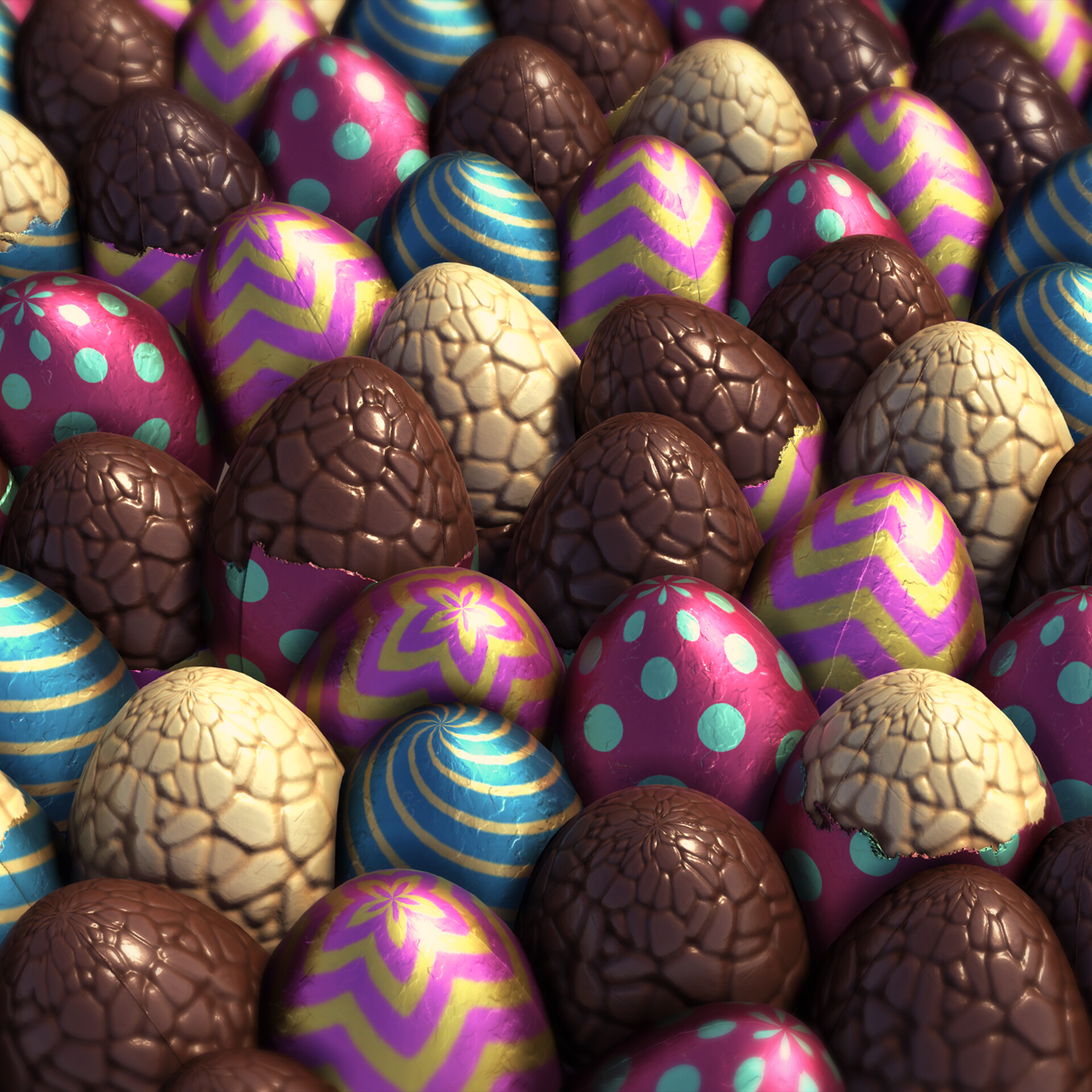 ArtStation - Easter Eggs - Substance Designer