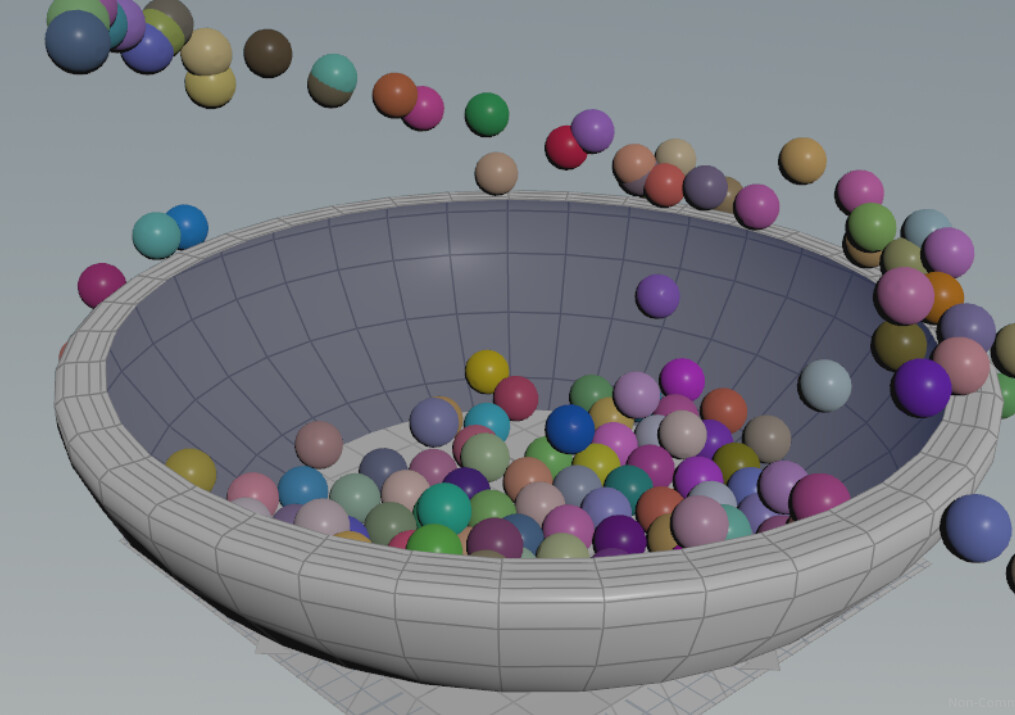 ArtStation - Houdini Candy Particle Simulation