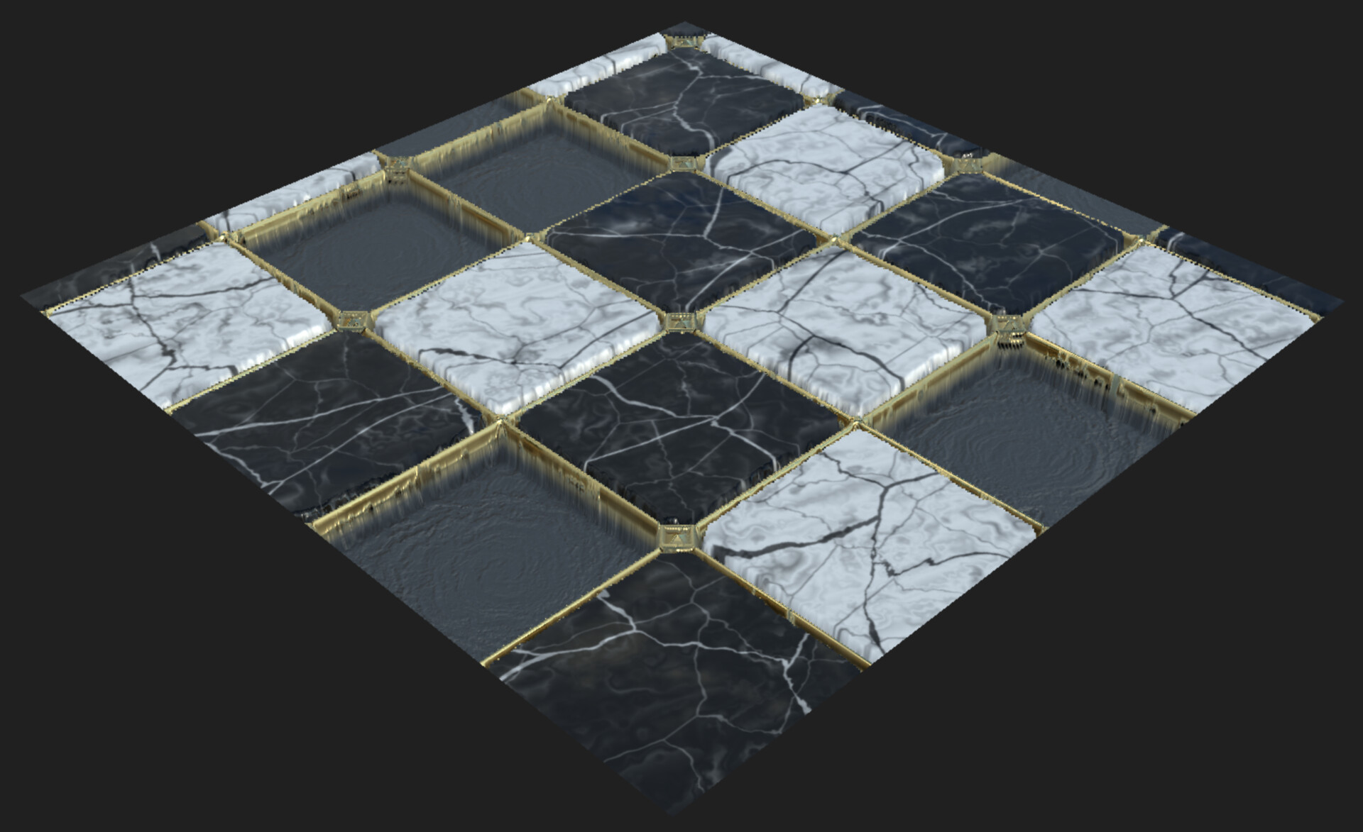 ArtStation - Marble Floor Decay