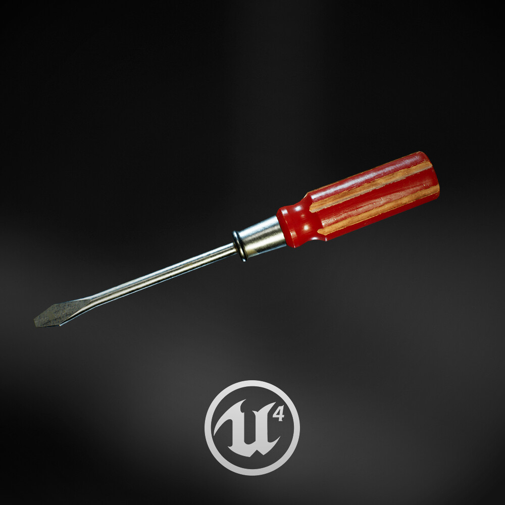 ArtStation - Old Screwdriver