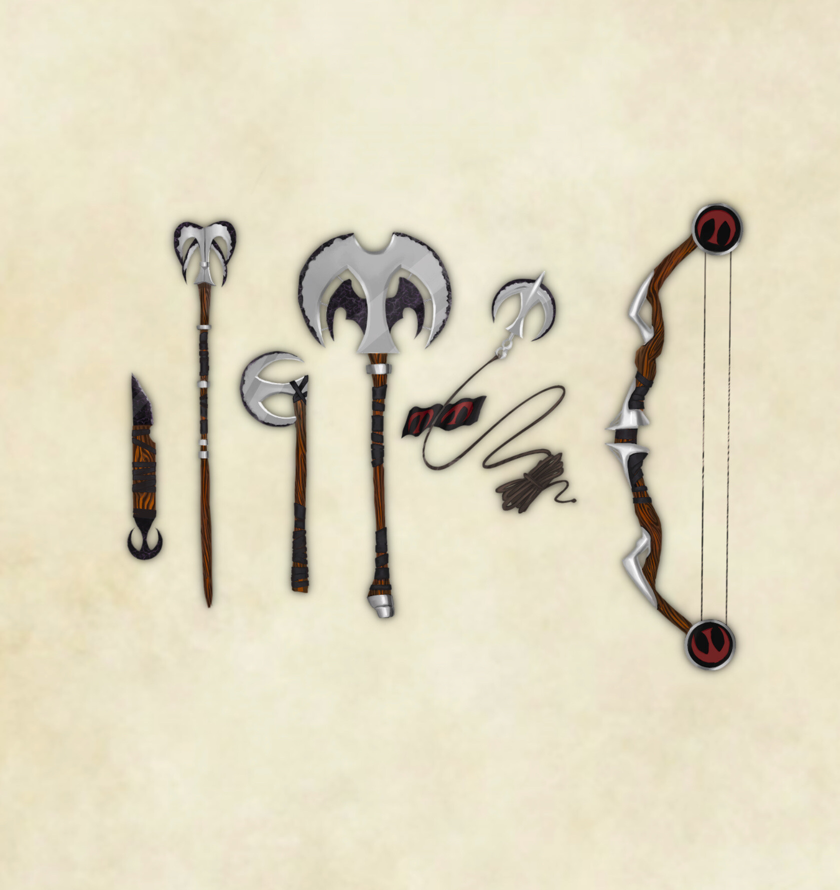 ArtStation - Weapon art