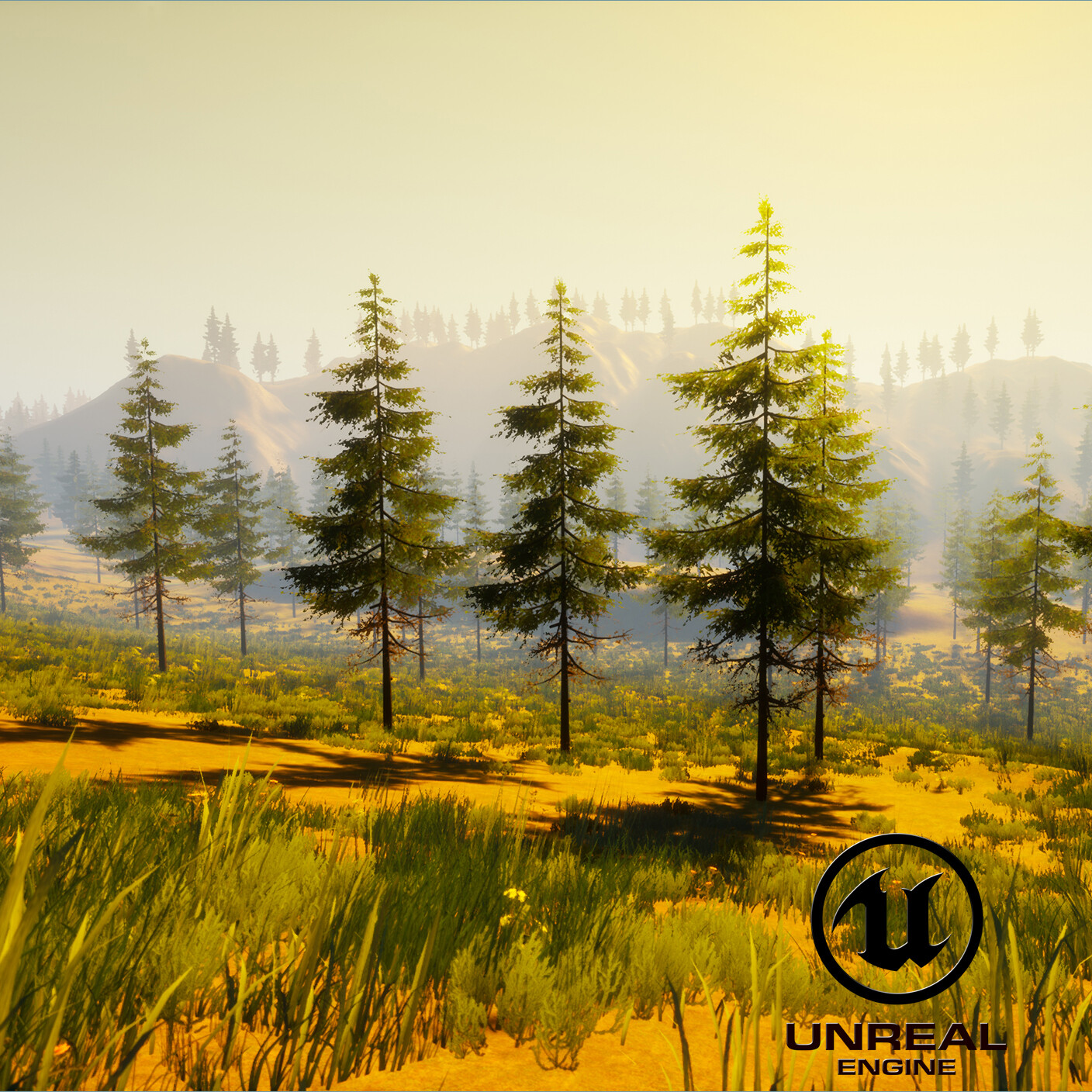 ArtStation - UE4 - Forest Landscape
