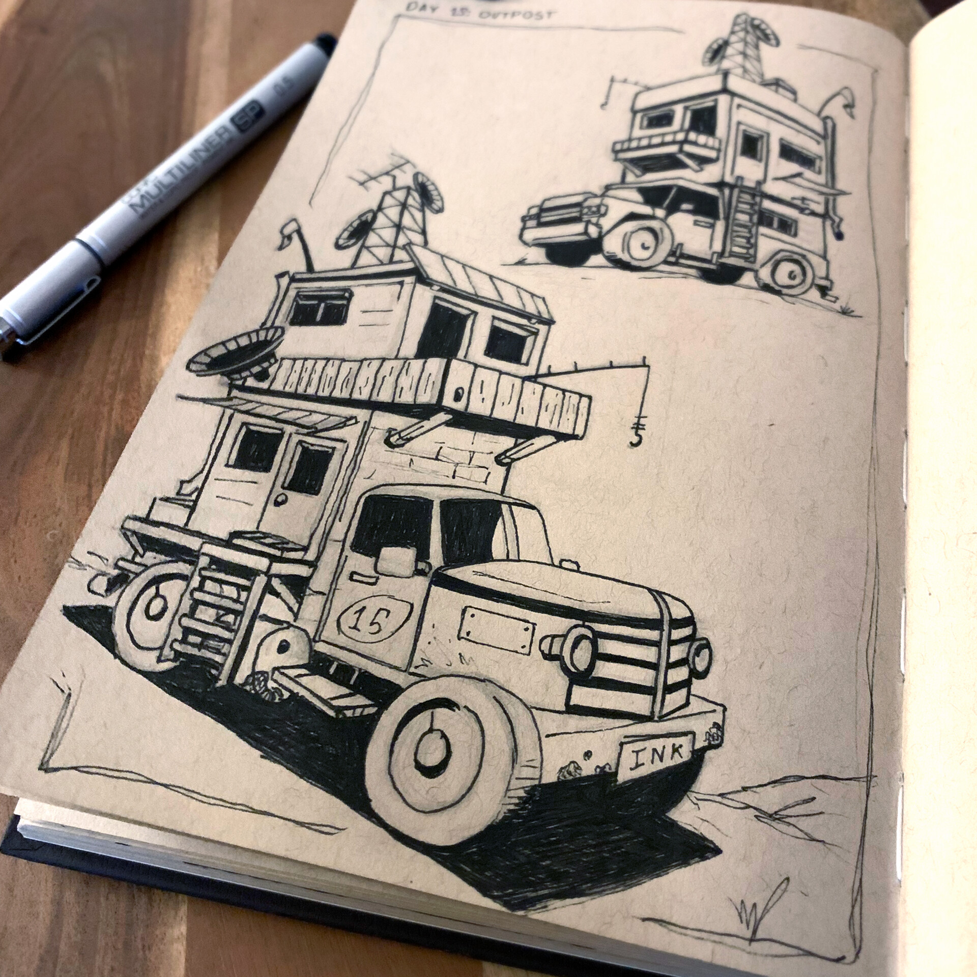 ArtStation - Inktober 2020 - Week 2