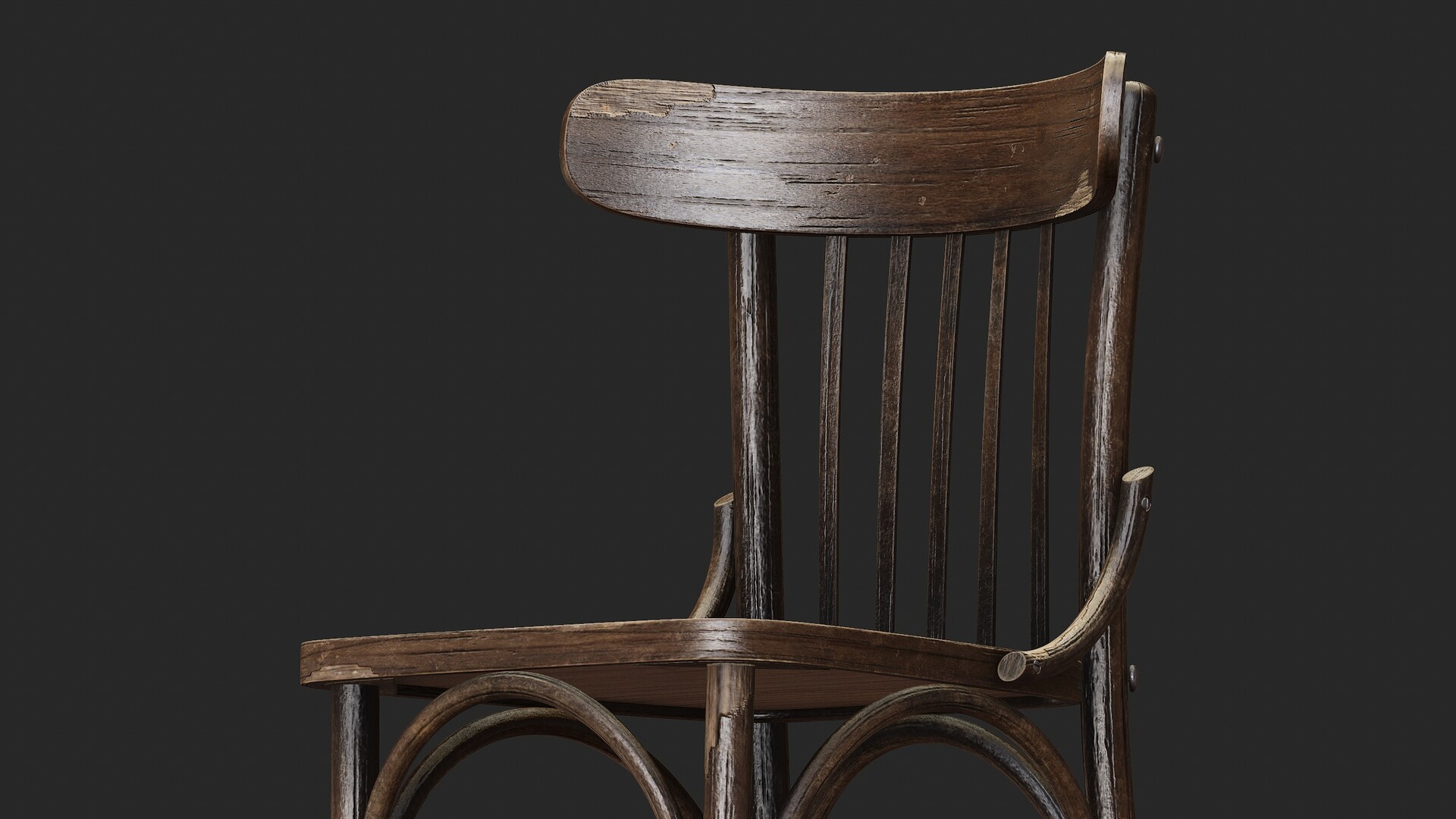 ArtStation - Old Wooden Chair