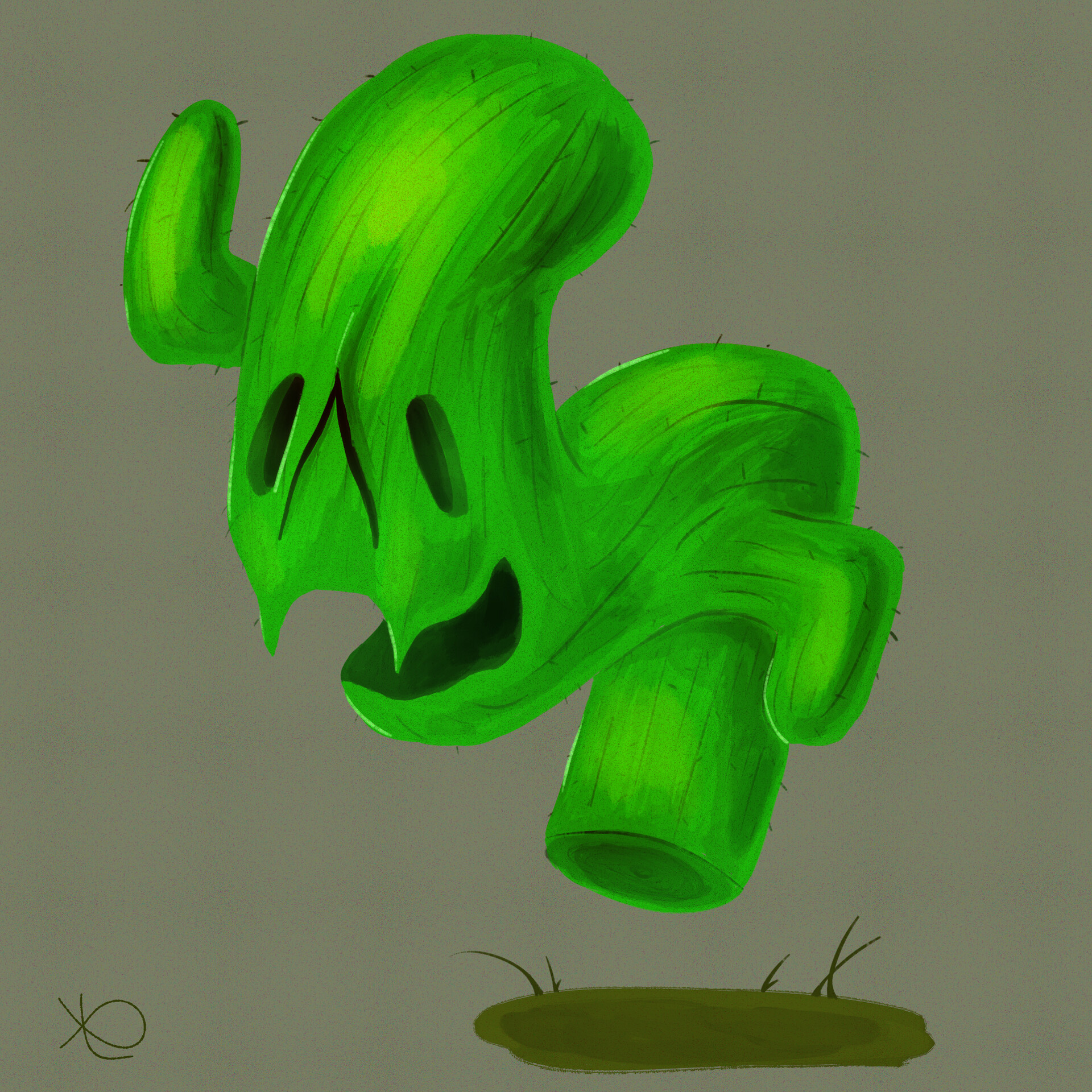 ArtStation - SPOOKY COUNT CACTULA