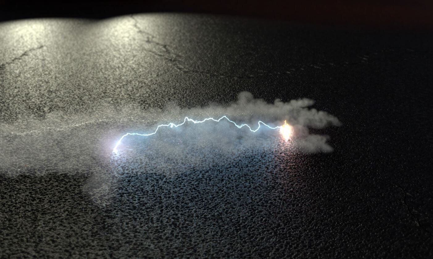 ArtStation - Houdini Lightning Effect