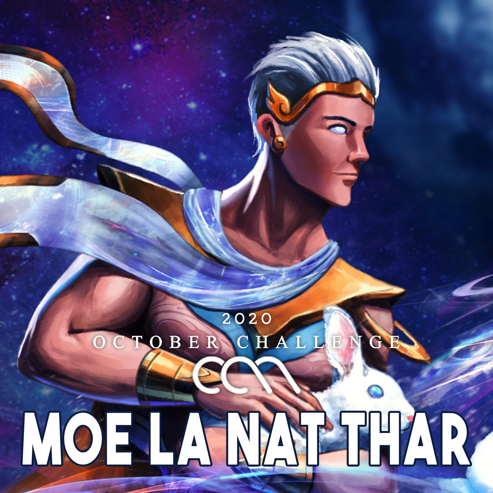 ArtStation - Moe La Nat Thar ( God Of Moon )