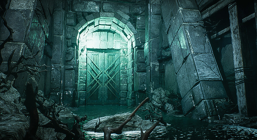 ArtStation - Fantasy Dungeon Environment Kitbash Set [UE4]
