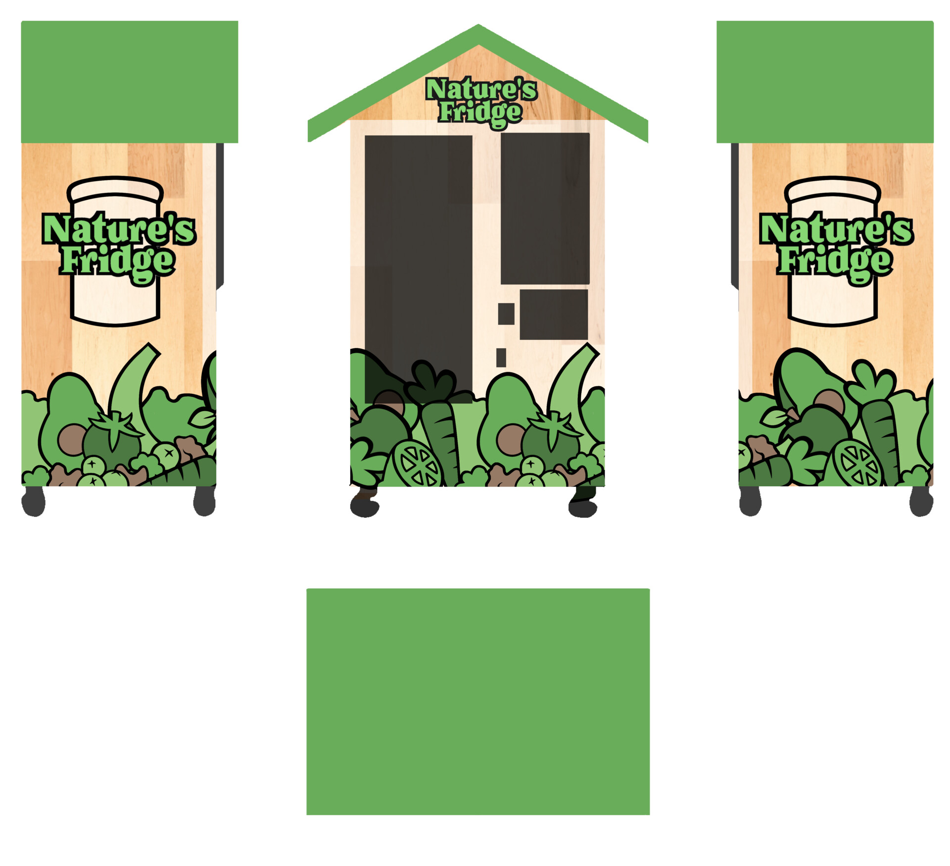 ArtStation - Nature's Fridge Vending Machine Cover