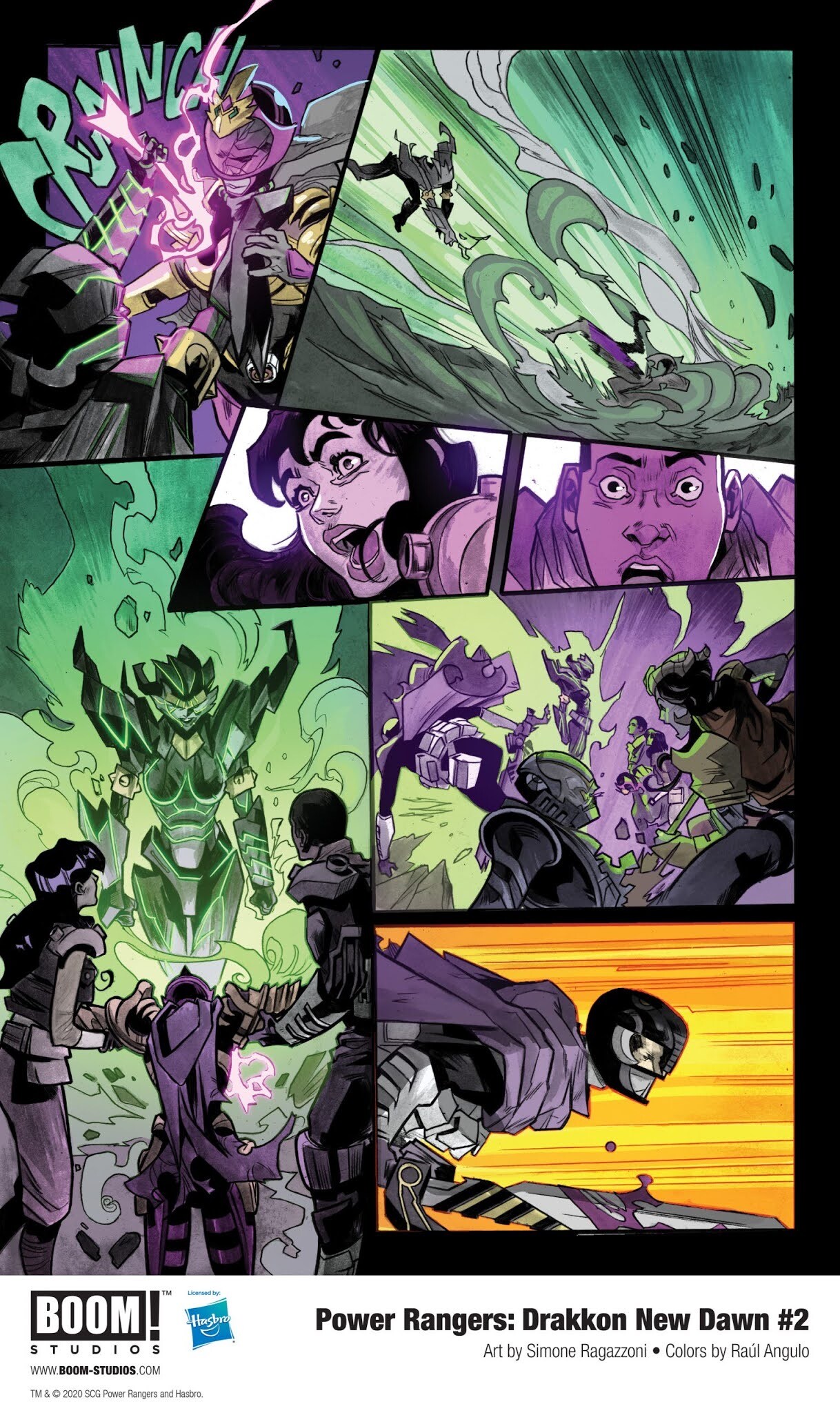 ArtStation - BOOM! Studios - "Power Rangers: Drakkon New Dawn" - Issue ...