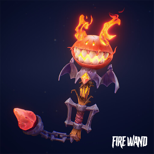 ArtStation - Fire Wand