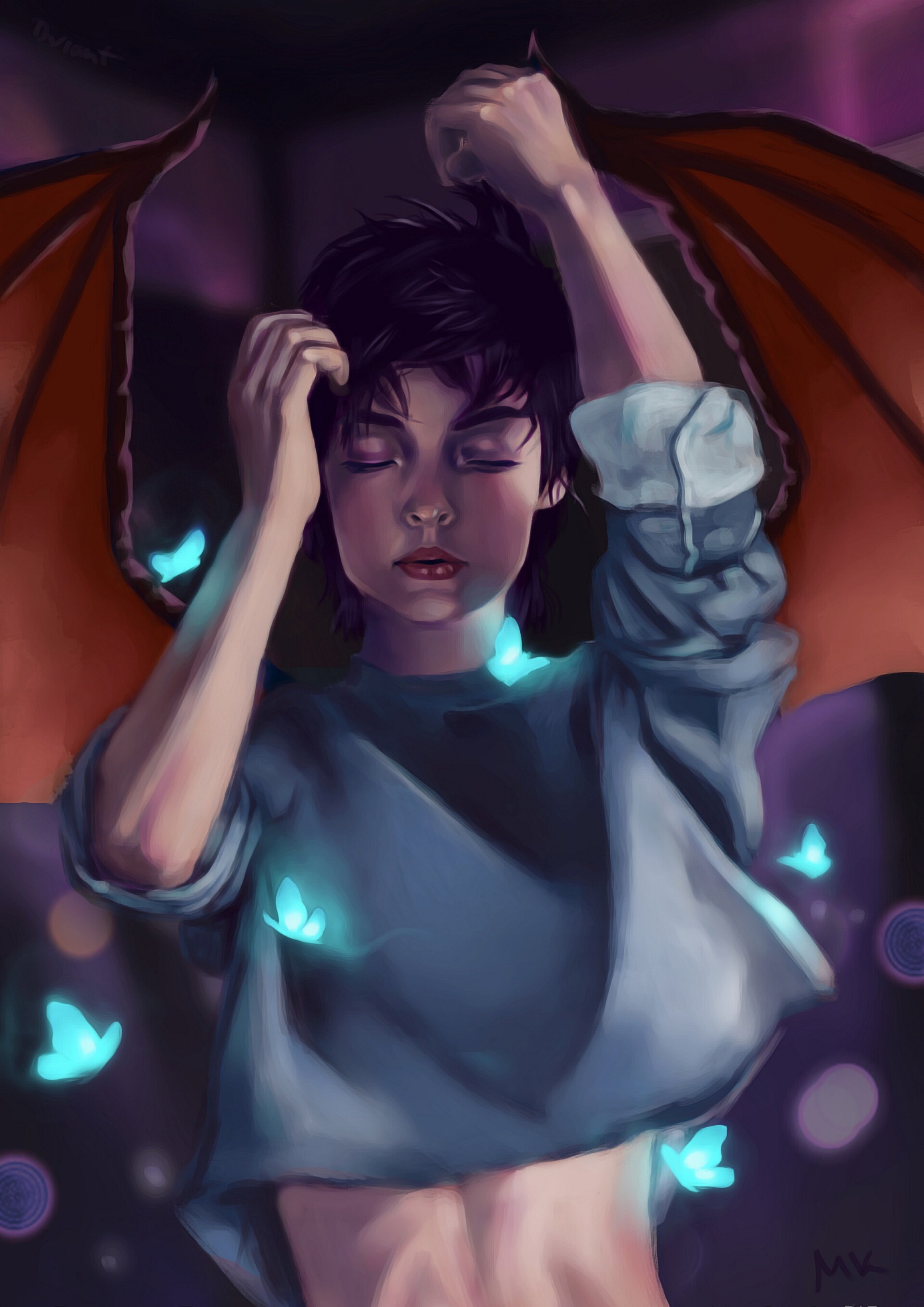 ArtStation - My Inner demons concept