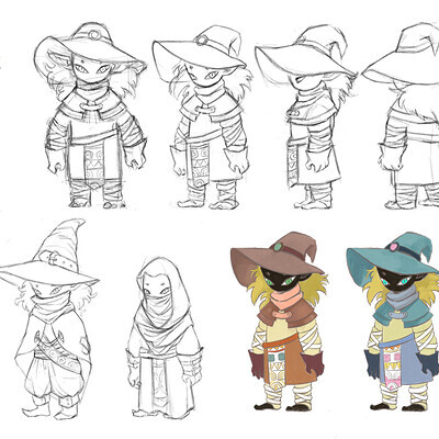 ArtStation - Magician Character Design