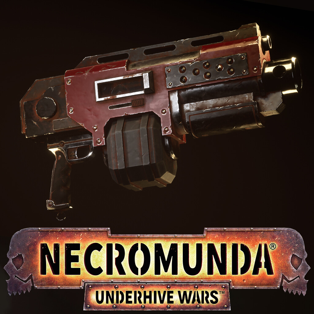 ArtStation - Necromunda : Goliath Weapons