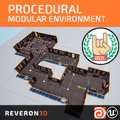 TechArt Worlds - 80.lv Breakdown: Procedural Modular Environment with ...