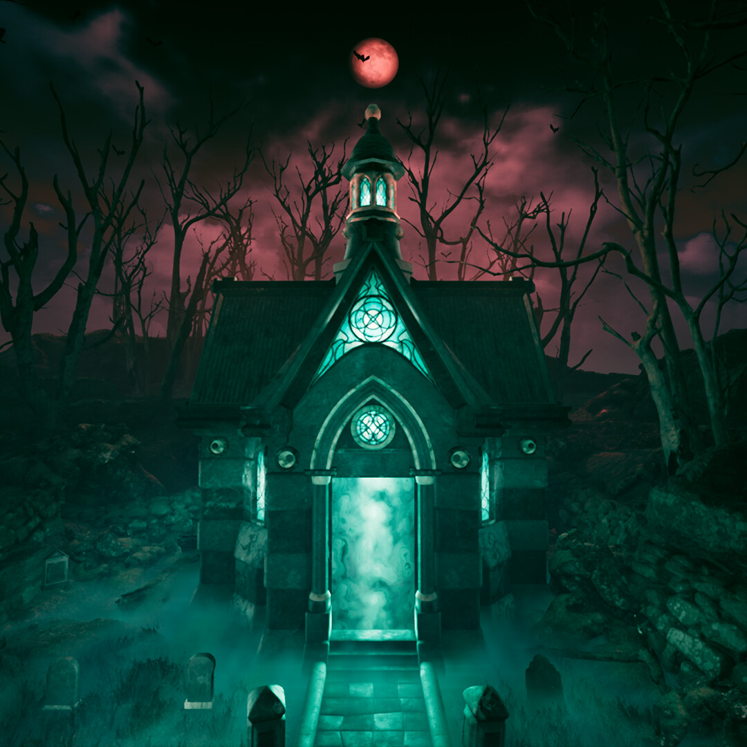 ArtStation - Haunted Mausoleum