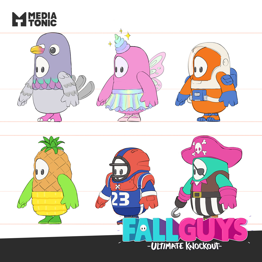 ArtStation - Fall Guys - Character Dev 05