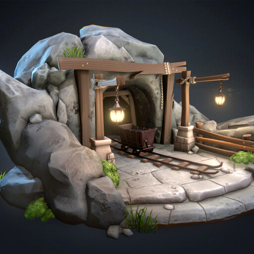 ArtStation - Old Mine