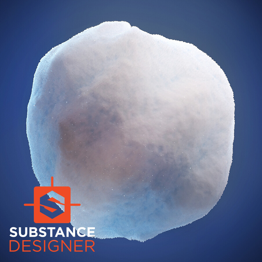 ArtStation - Snow material study