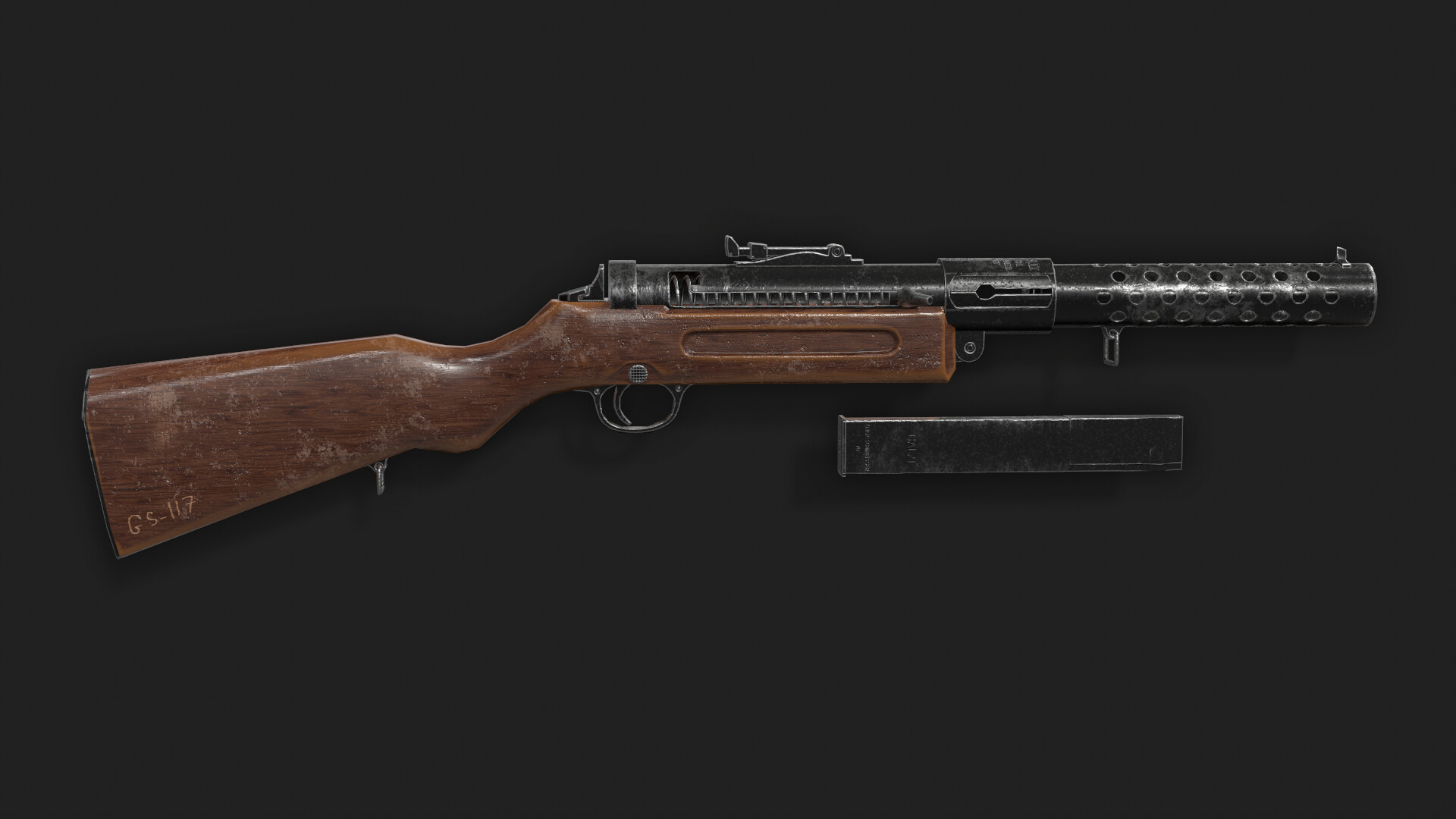 ArtStation - M.P.28, II game ready weapon