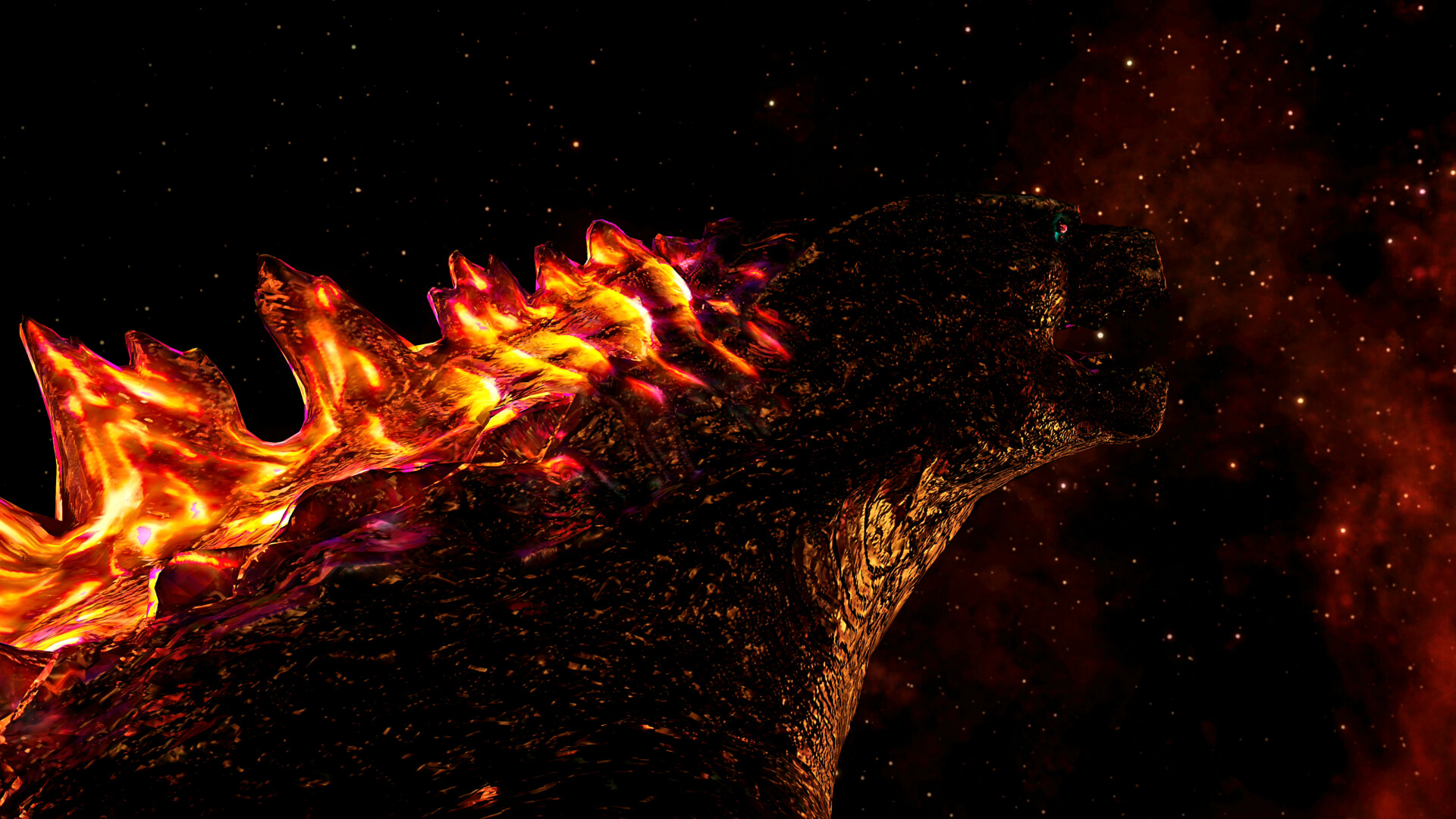 ArtStation - Godzilla Rise Of The King