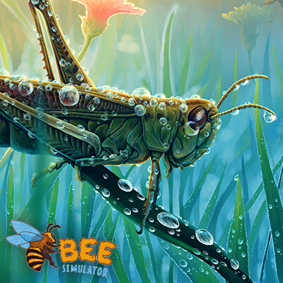 ArtStation - Bee Simulator loading screens