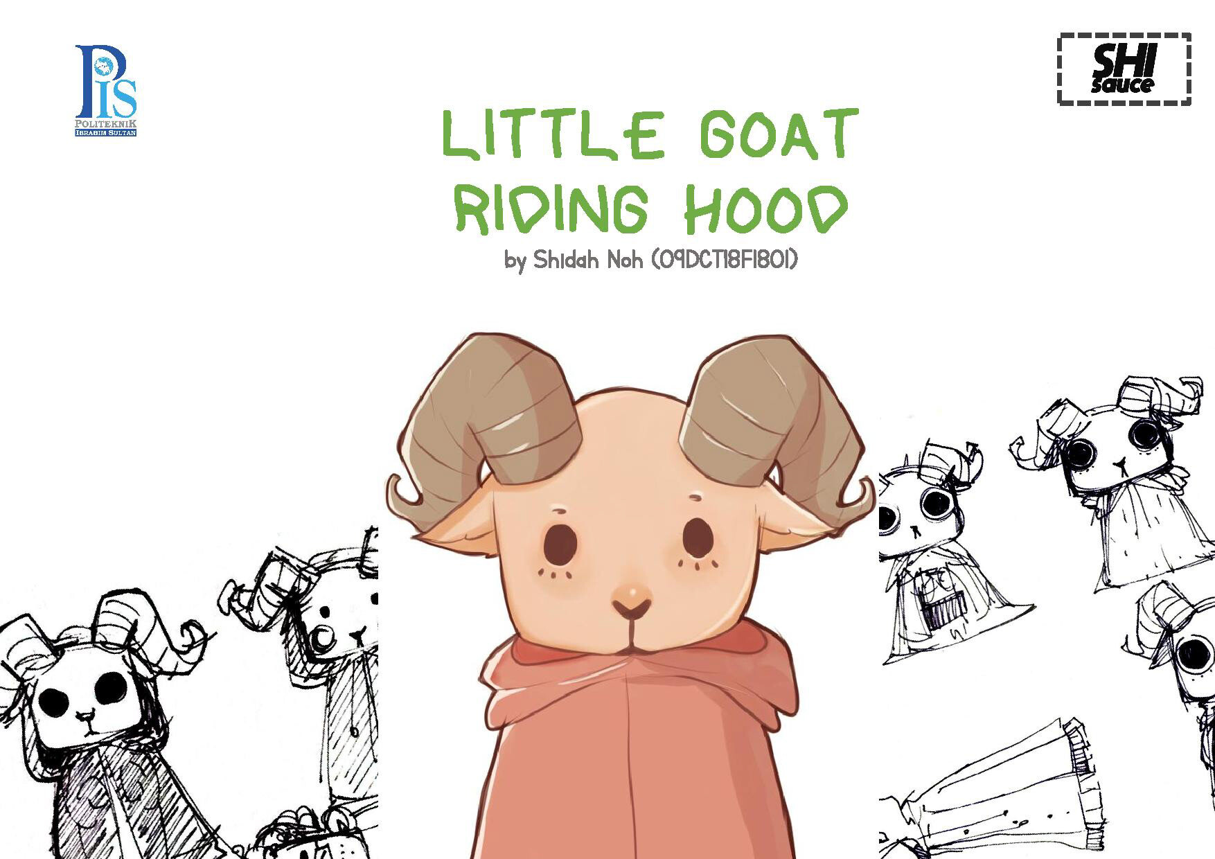 ArtStation - LITTLE GOAT RIDING HOOD