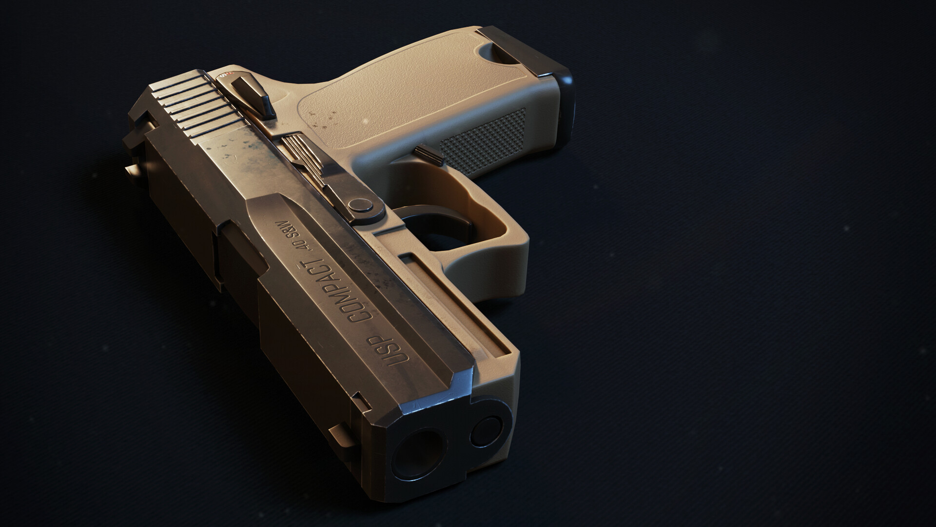 ArtStation - HK USP 40 Compact
