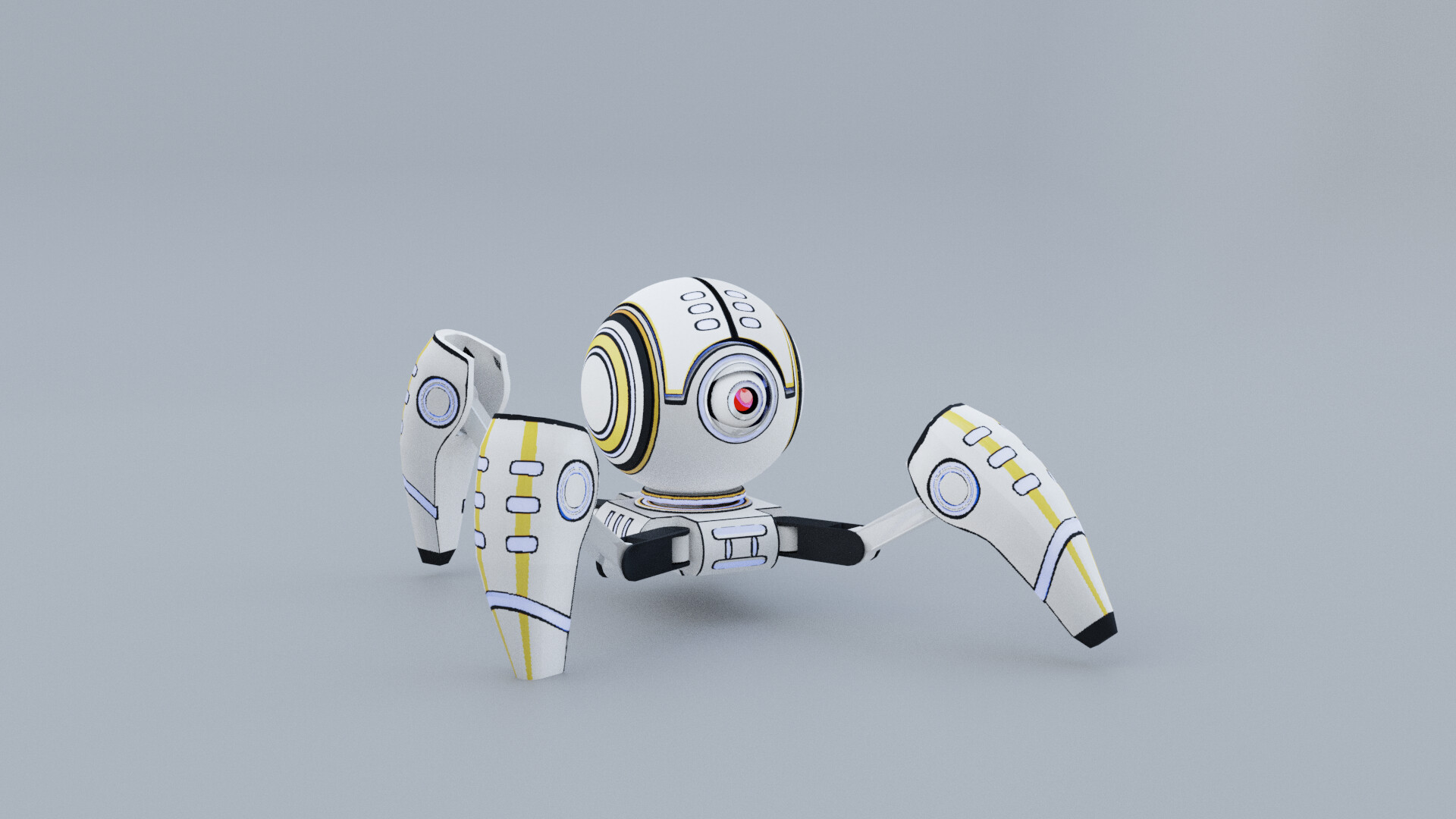 ArtStation - Eye Bot Sentinel