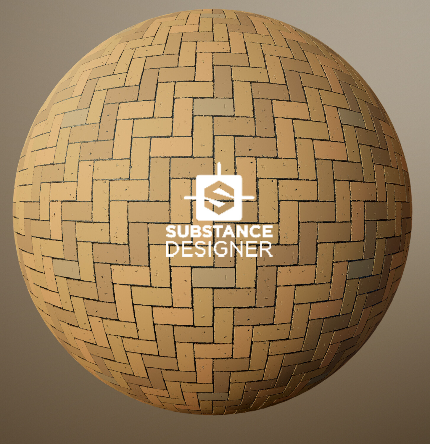 ArtStation - Herringbone Brick