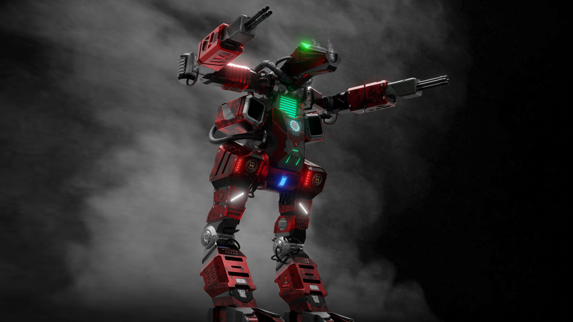 ArtStation - SciFi Mech Design