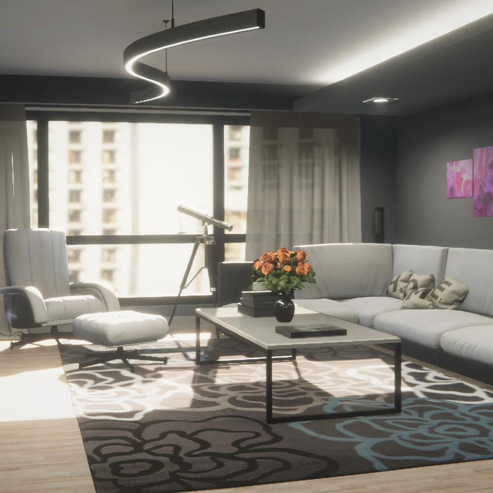 ArtStation - Living Room | Unity HDRP