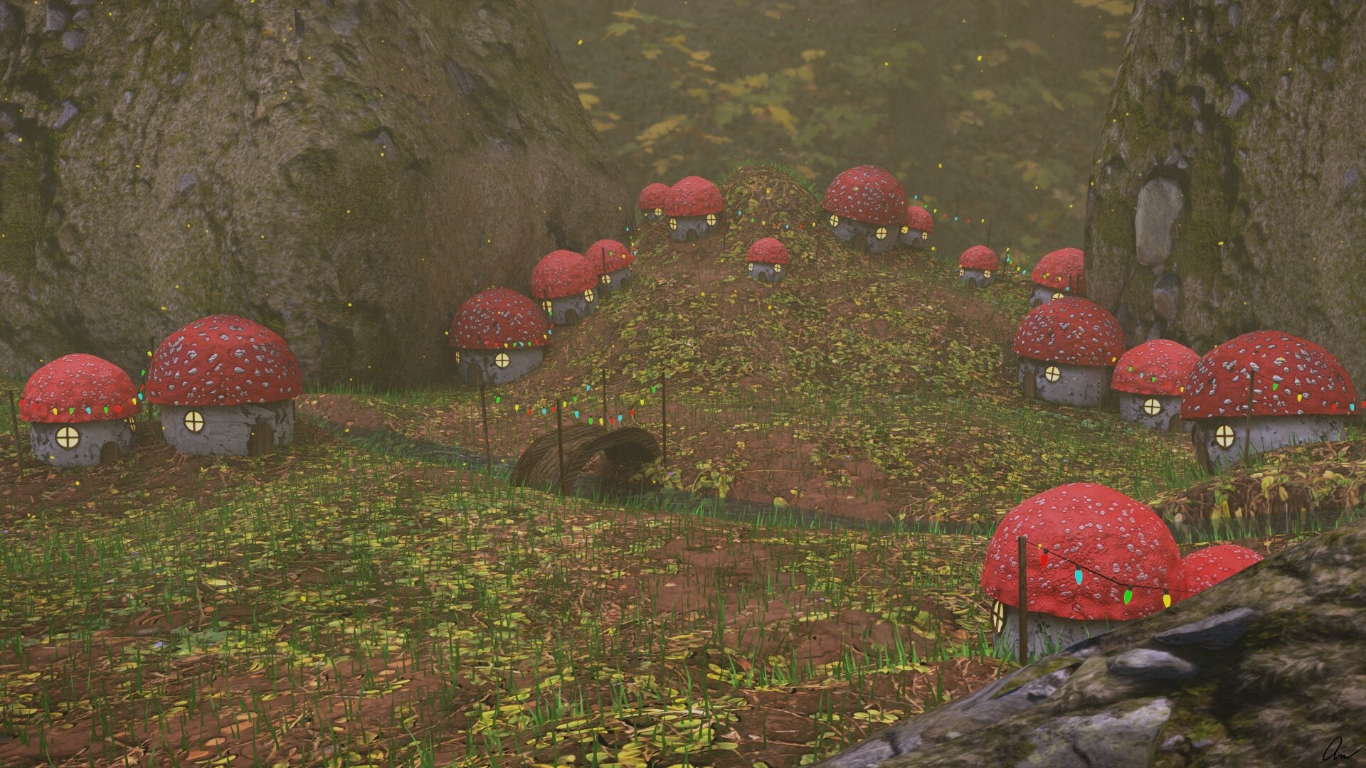 ArtStation - Mushroom Environment