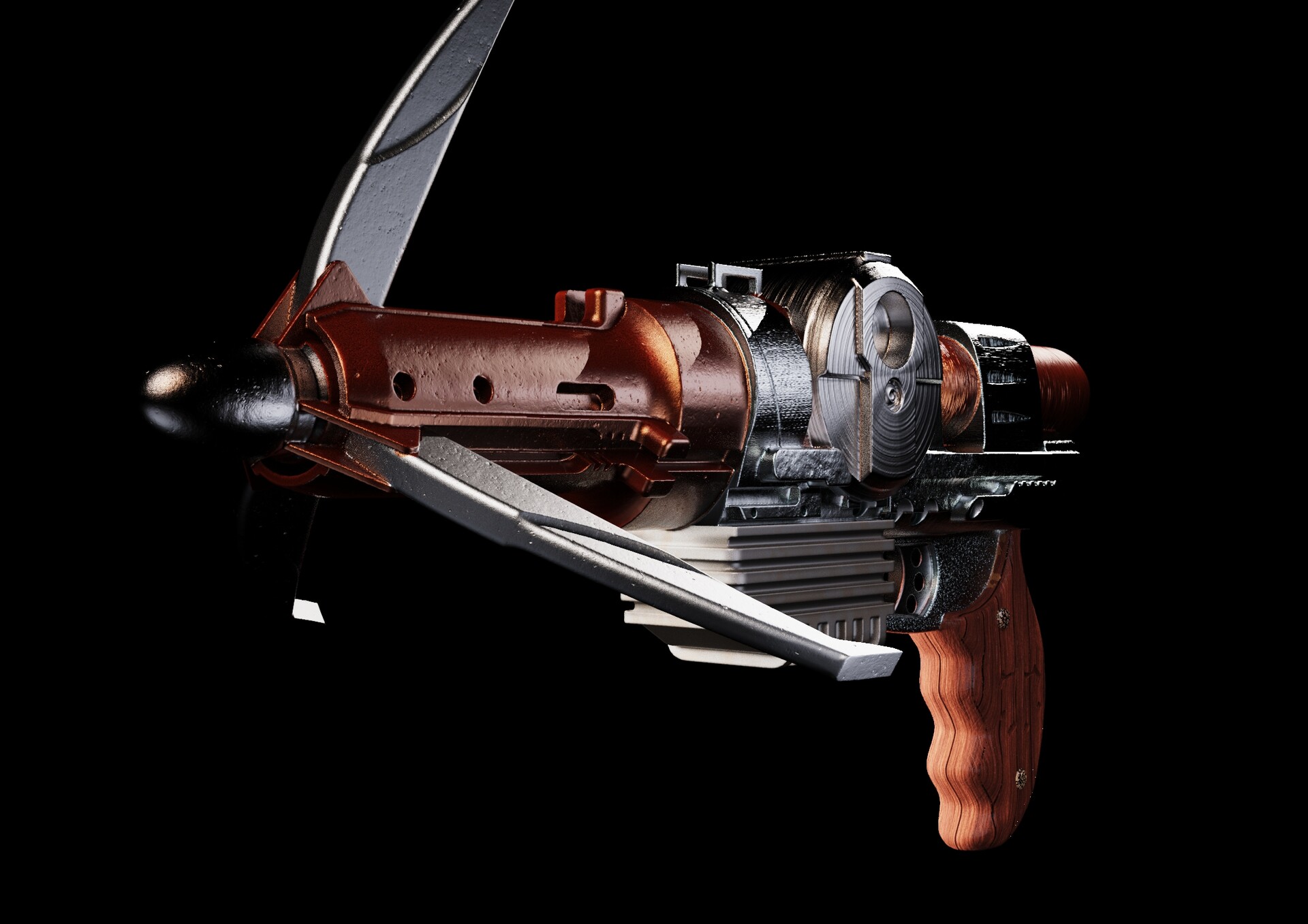 ArtStation - Rorschach's Grappling Gun