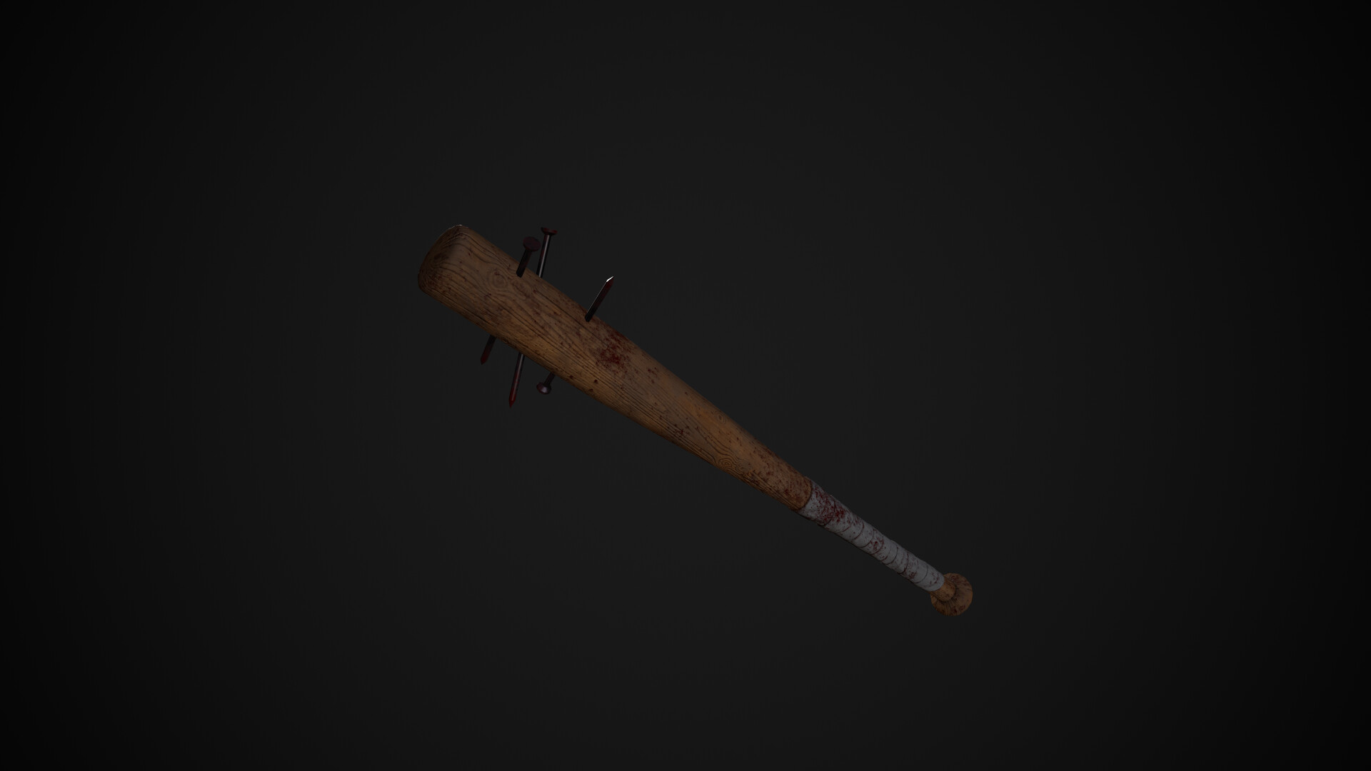 ArtStation - Рost apocalyptic baseball bat
