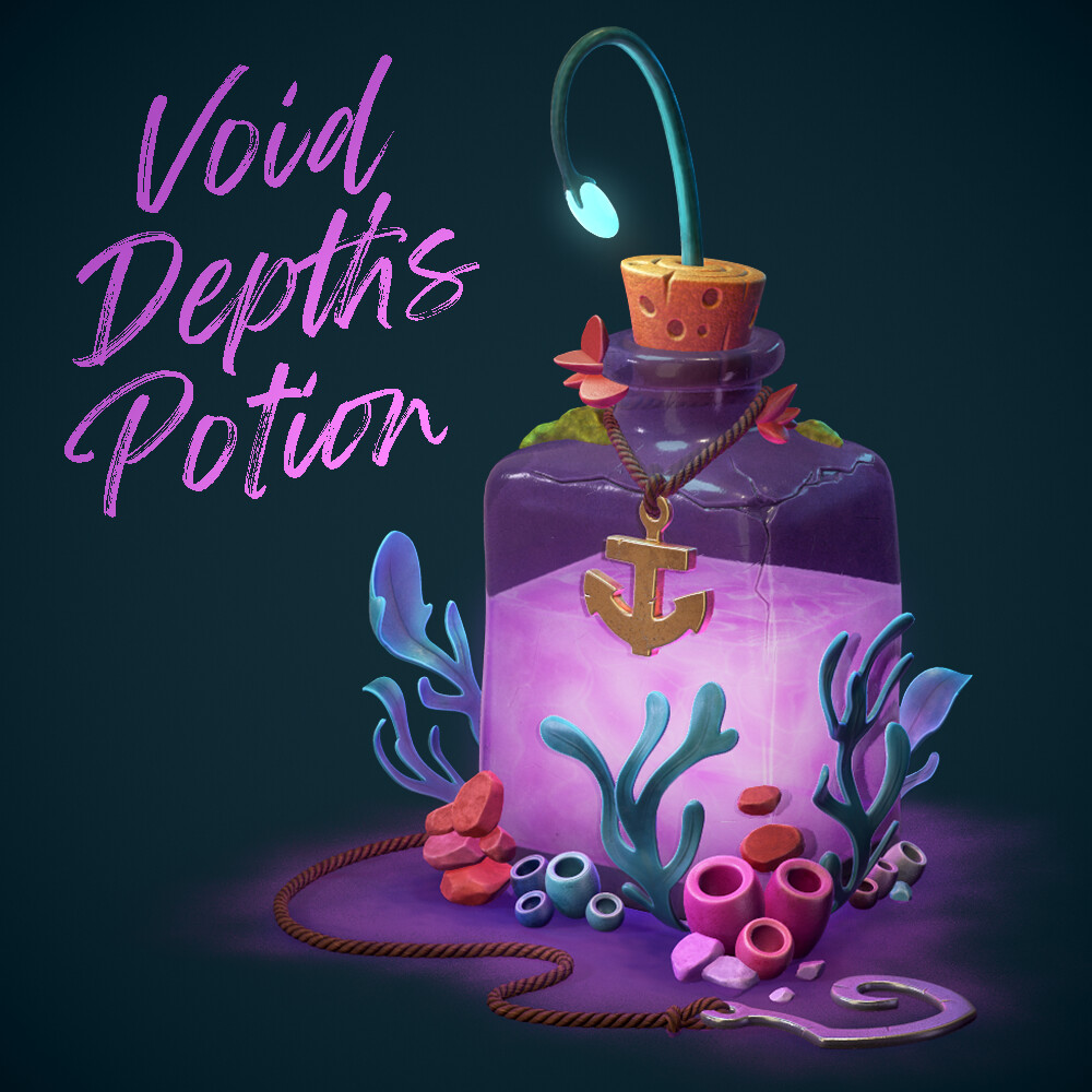 ArtStation - Void Depths Potion
